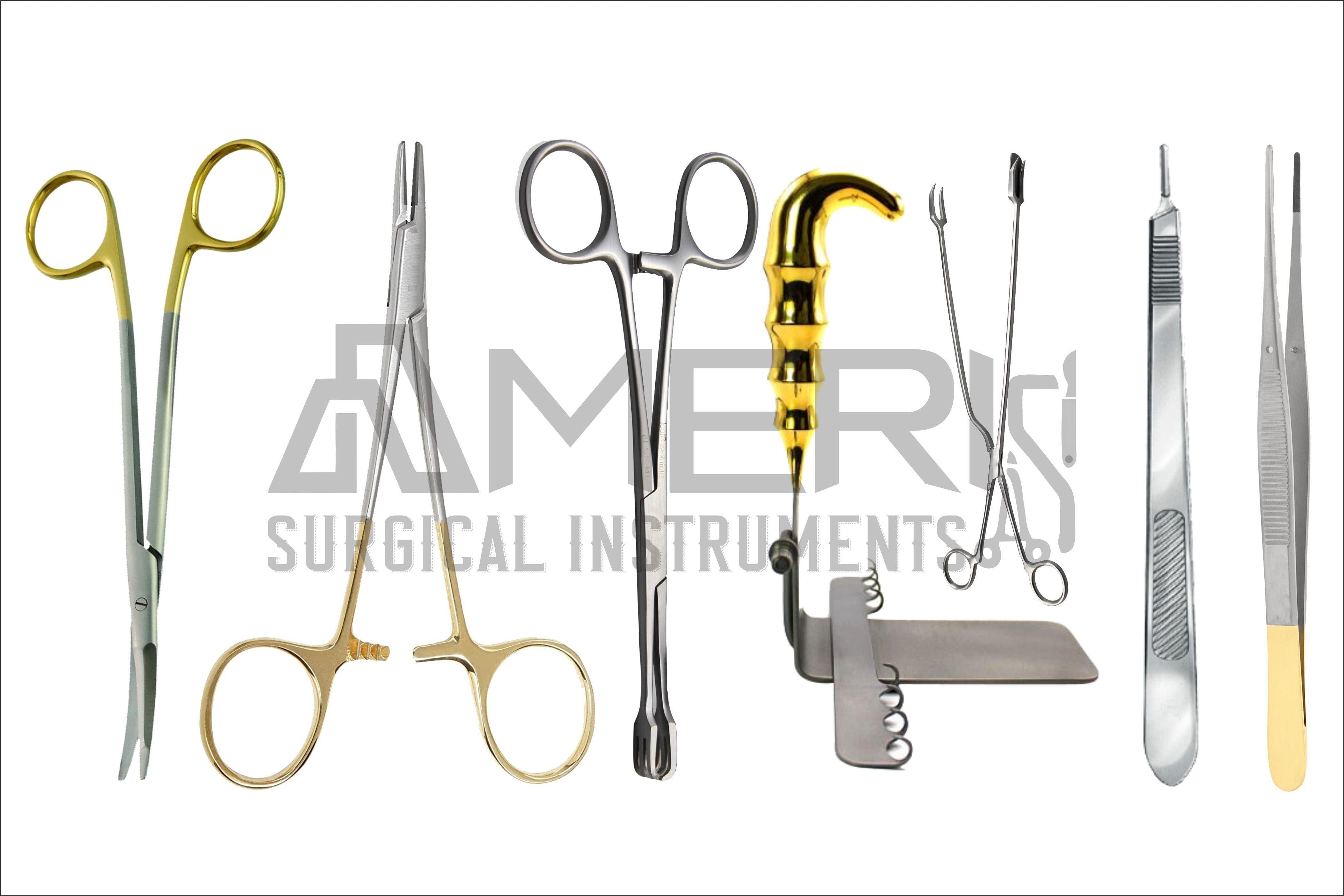 Amputation Surgical Instruments Set - 23 Pcs - Ameri Surgical ...