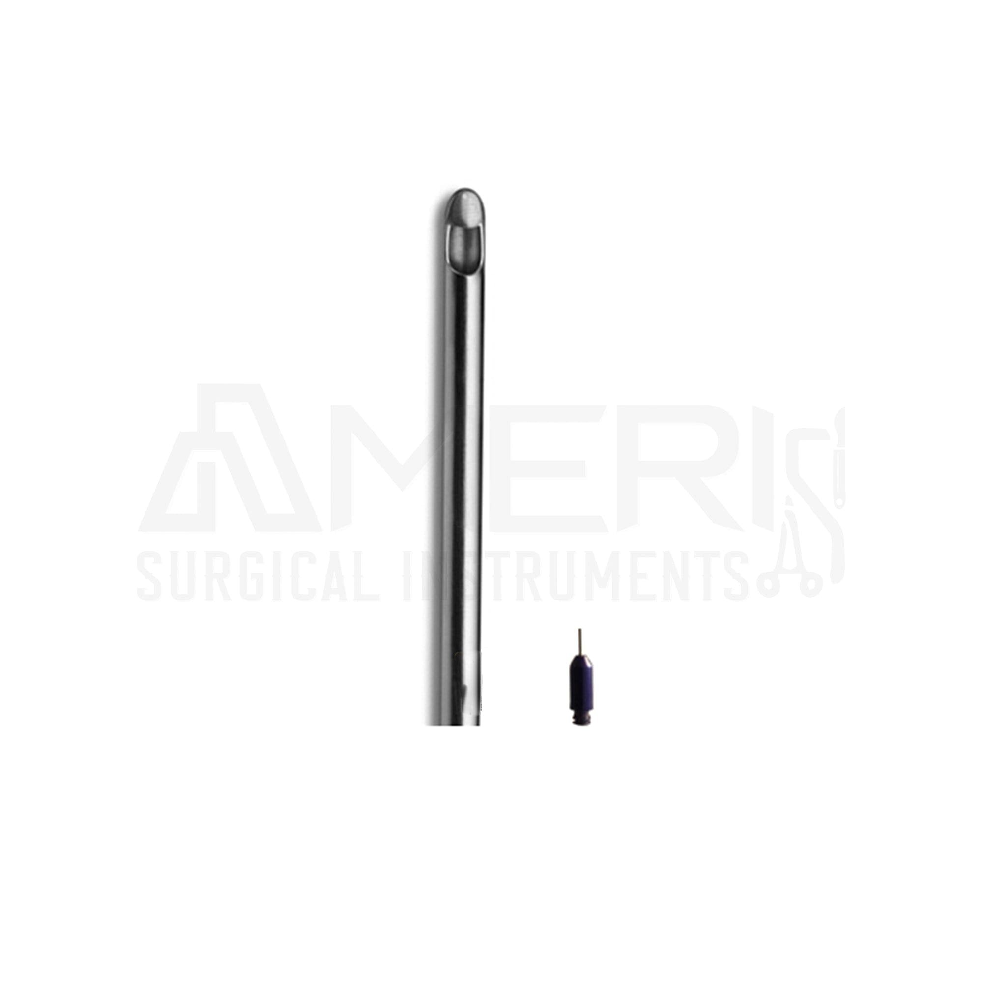 Spoon Tip Injector Cannula - Curved - Ameri Surgical Instruments Inc.