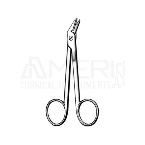Suture Wire Cut Scissors with Serpentine Angled Tips - Ameri Surgical ...
