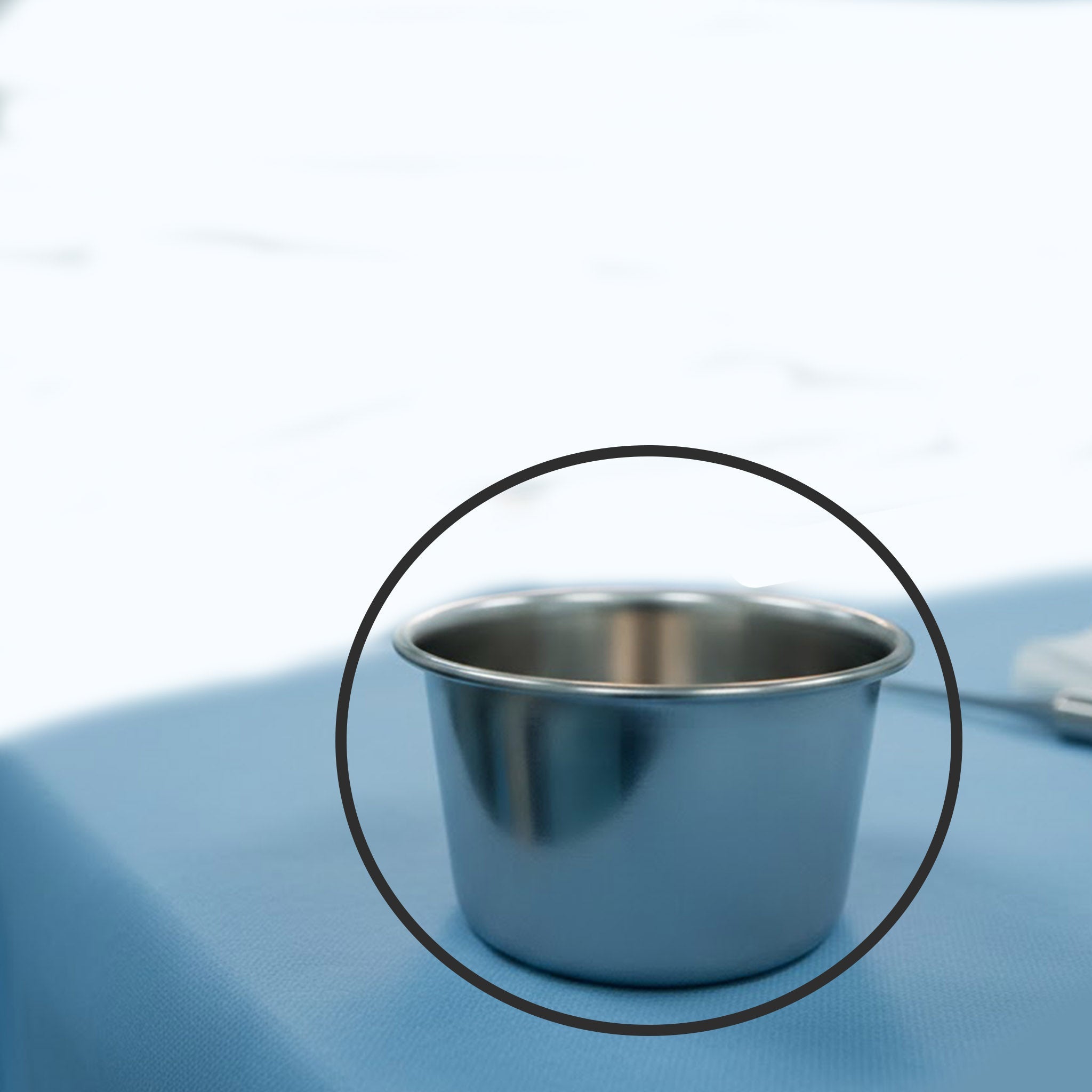 stainless steel surgical gallipot bowl - Ameri Surgical Instruments Inc.
