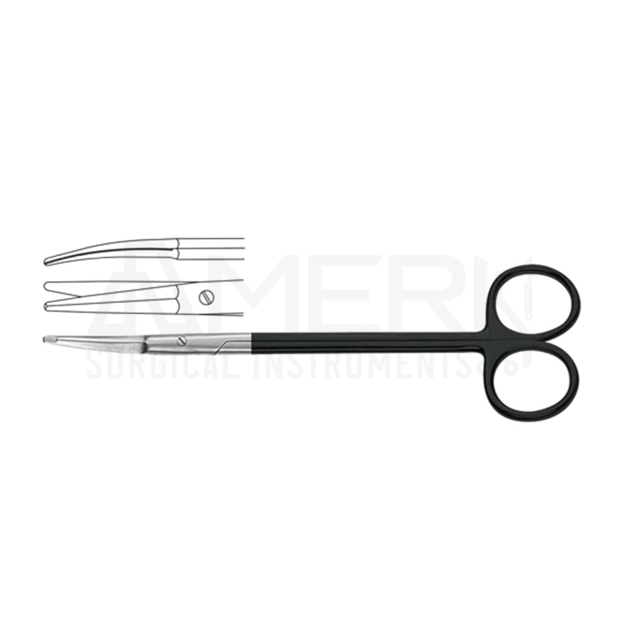 Kaye Face Lift Scissors - Ameri Surgical Instruments Inc.